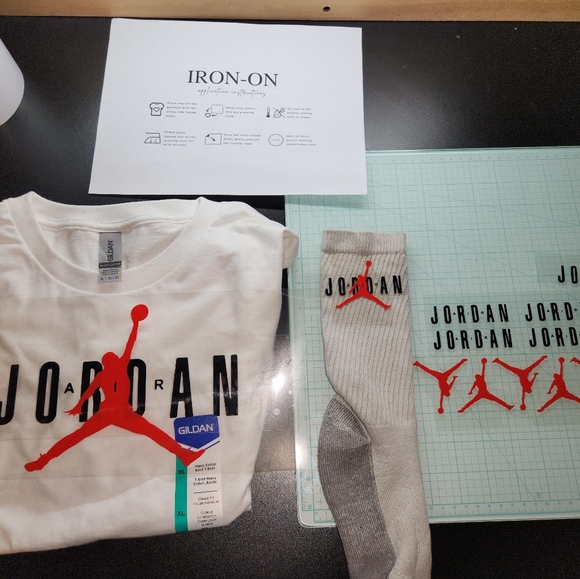 Shoes | Air Jordan Iron On Sheets Bundle Pack Heat Transfer Sheets ...